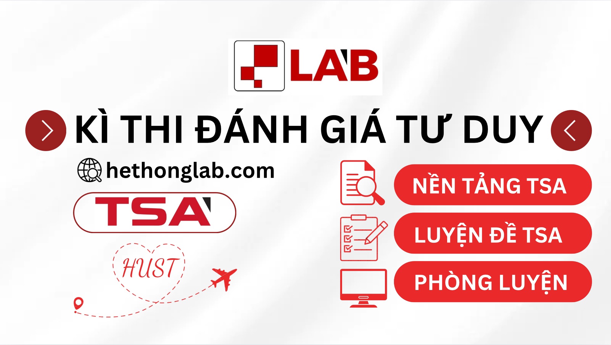 Hethonglab - Luyện thi TSA HSA THPT